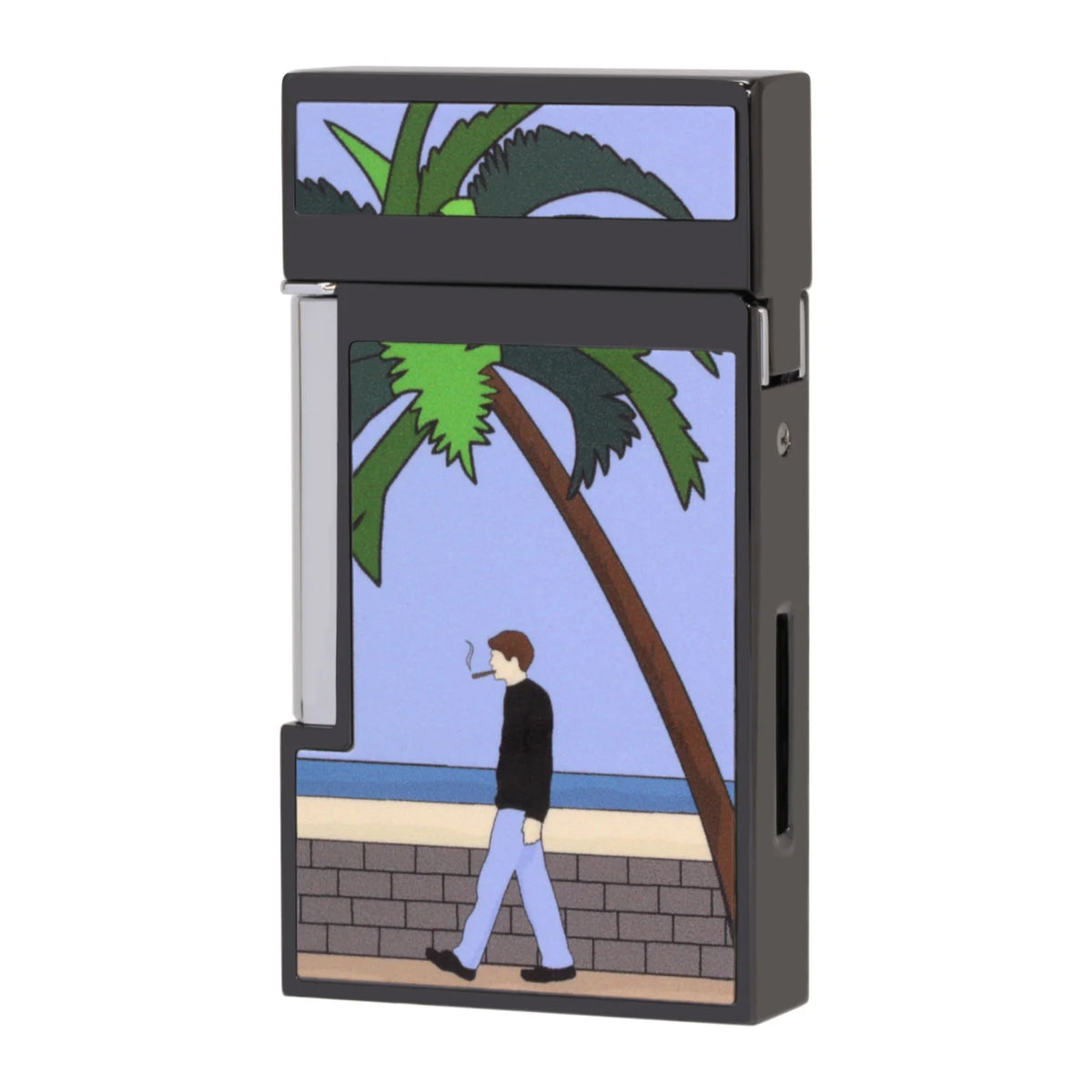 Elie Bleu J-14 Cigar Lighter Jet Flame Casa Cubana Black Limited Editi ...