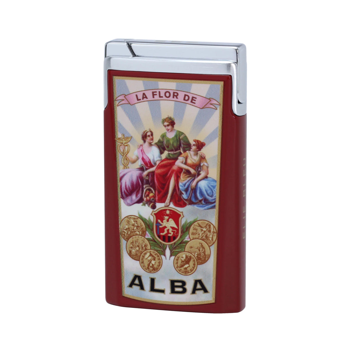 Elie Bleu Cigar Lighter Jet Flame Alba Red – No6Cavendish