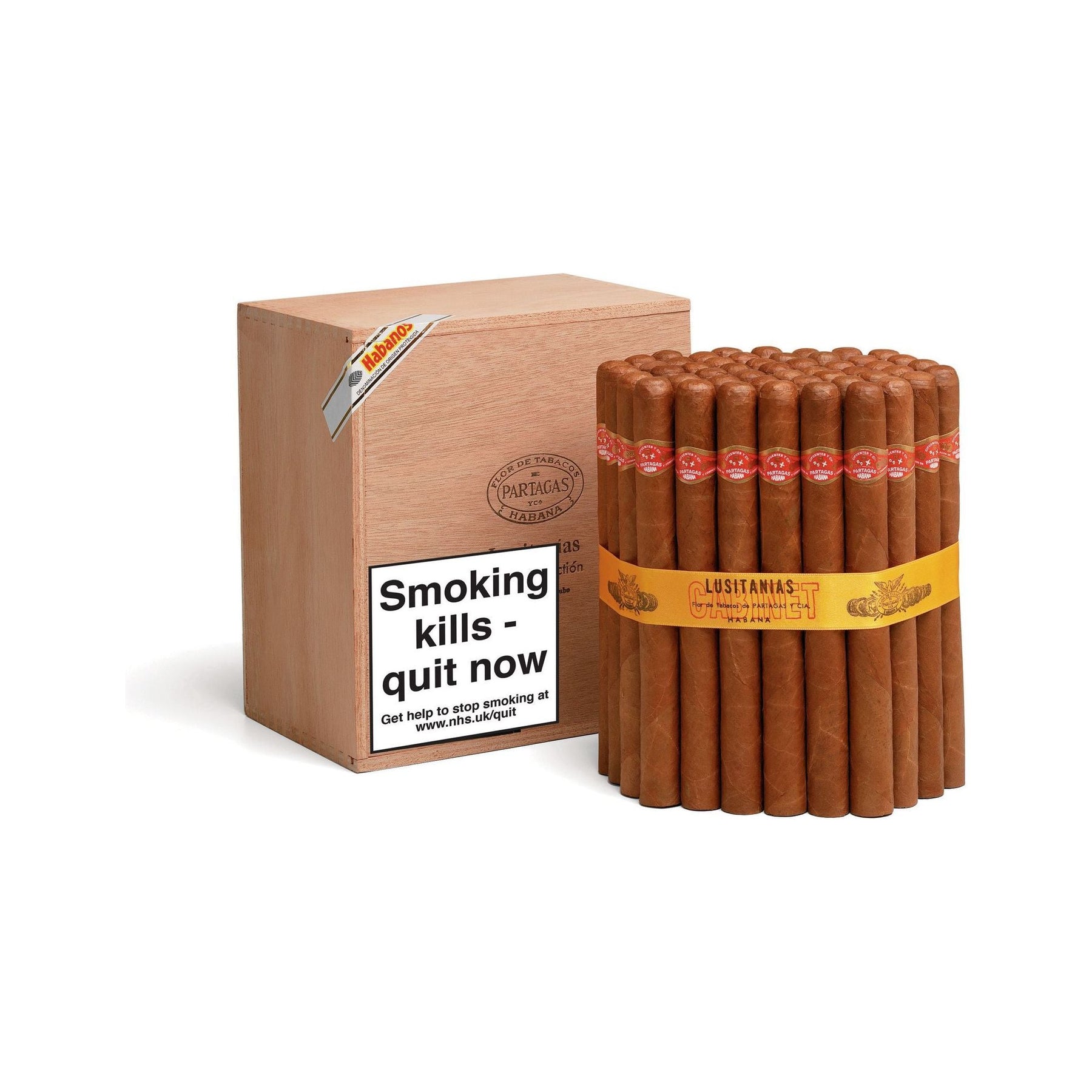 Partagas Lusitanias - Cuban Cigar – No6Cavendish