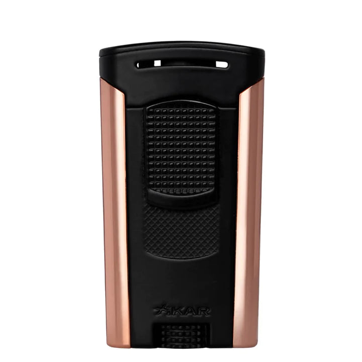 Astral Single Jet Cigar Lighter Black & Rose Gold – No6Cavendish
